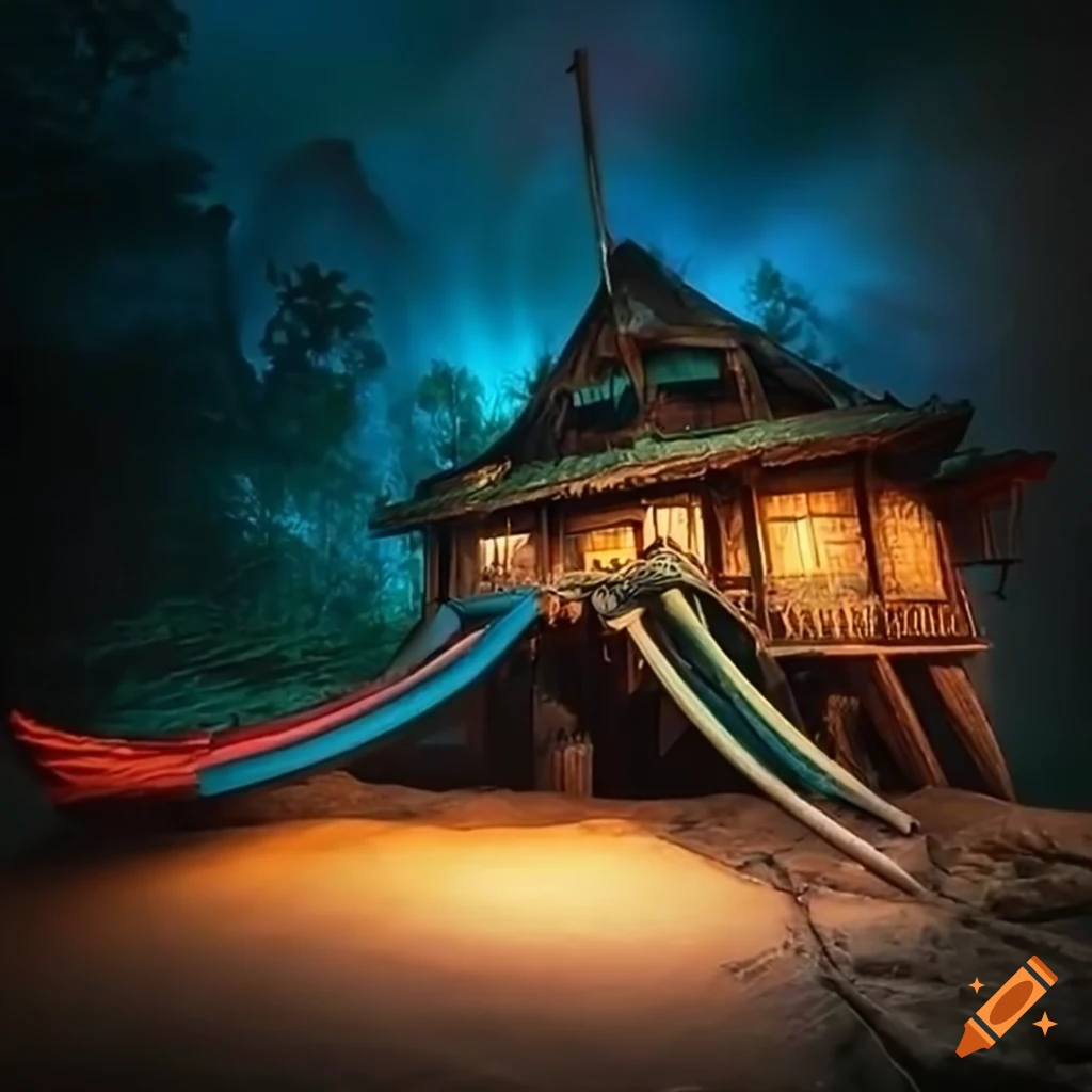 The ultimate man cave with pool table slide hammock treehouse and ...