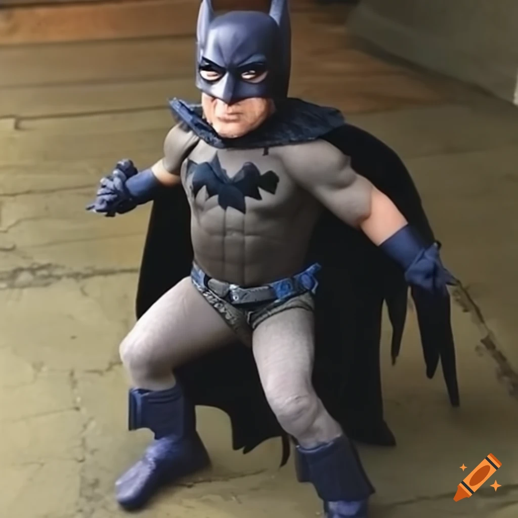 Batman with dwarfism on Craiyon