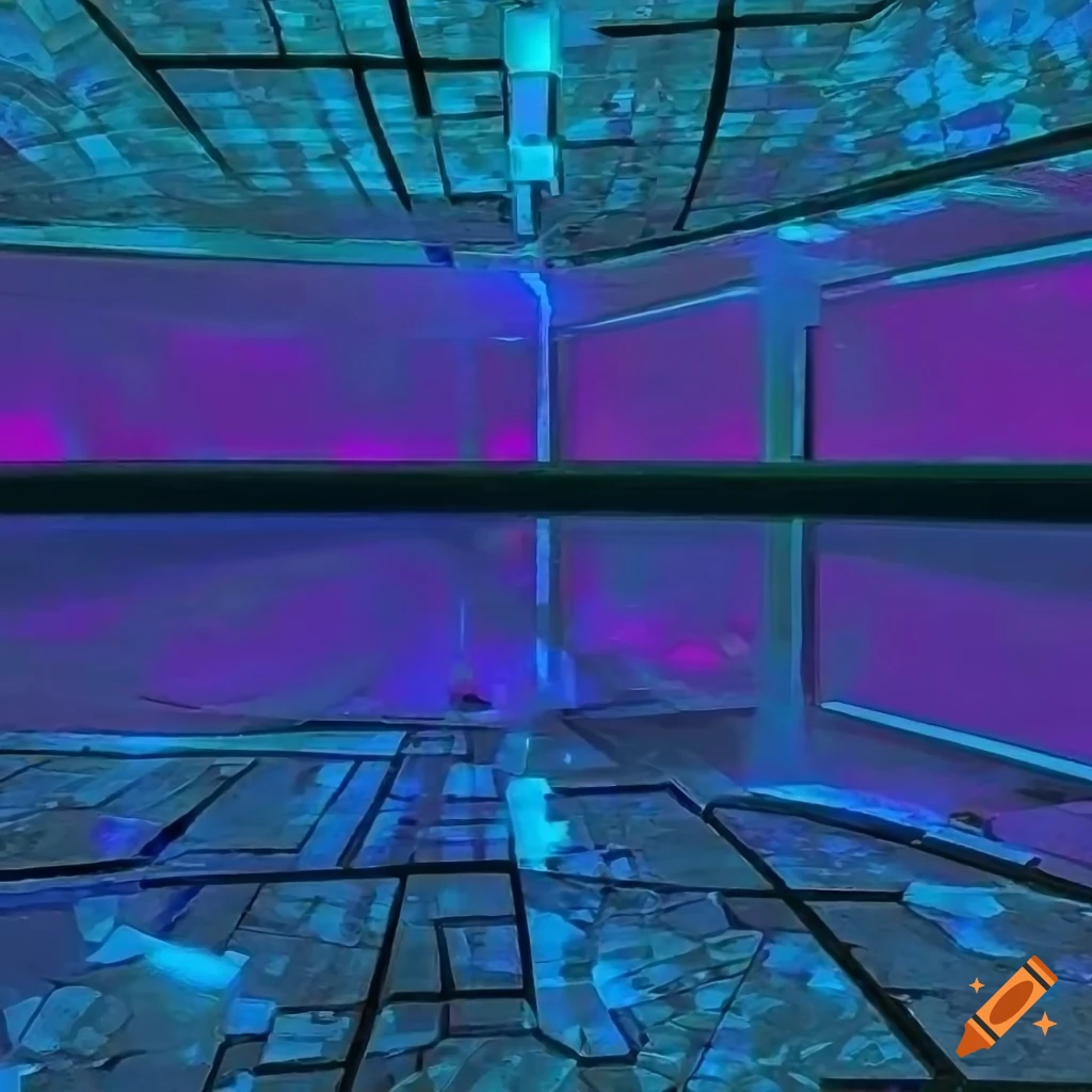 Ultra realistic and high quality photograph of a liminal spaces well ...