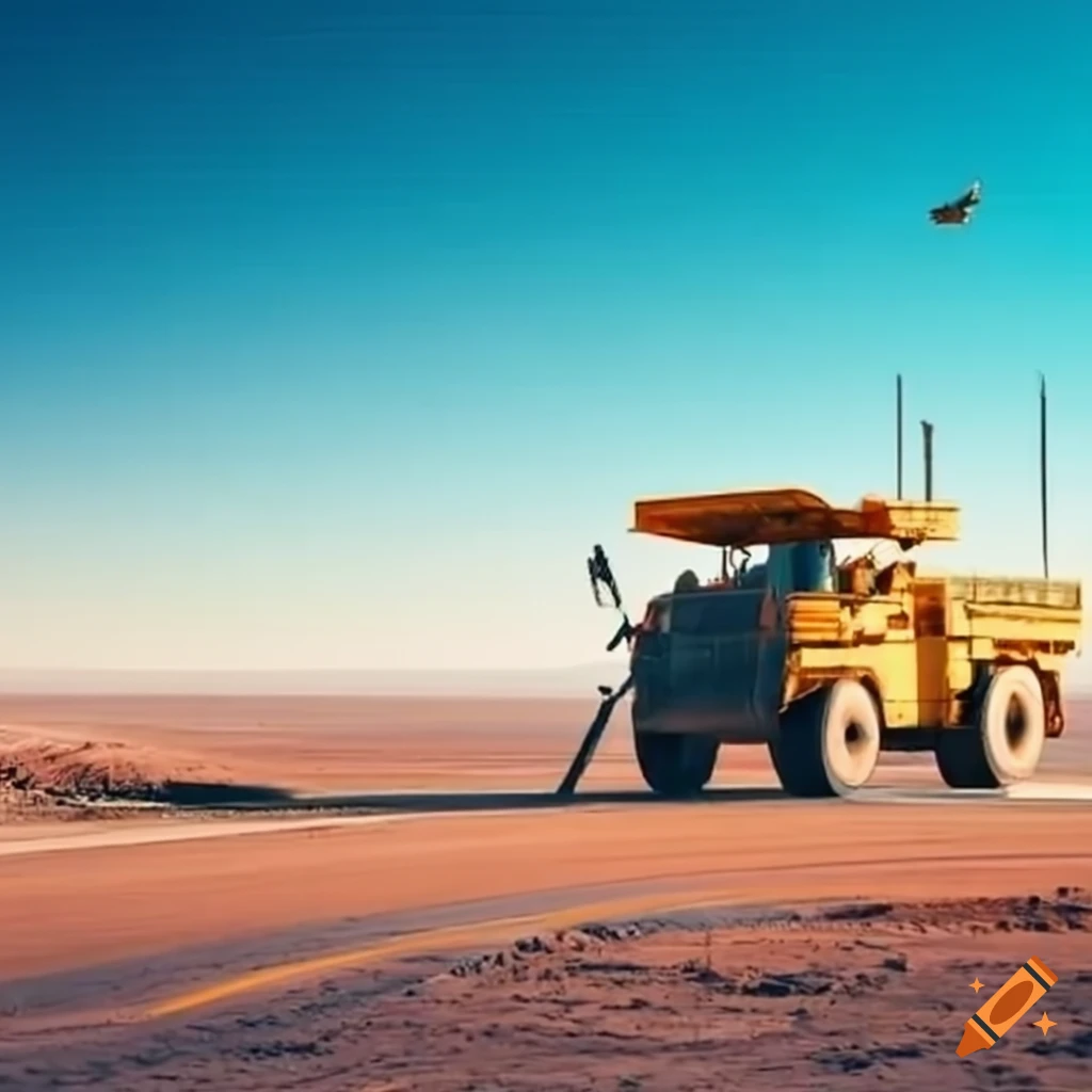 Builders build a road in kazakhstan