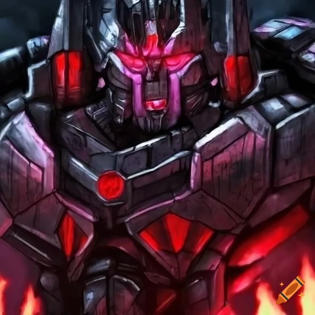 Make a cybertronian from Transformers. That looks like the one and ...