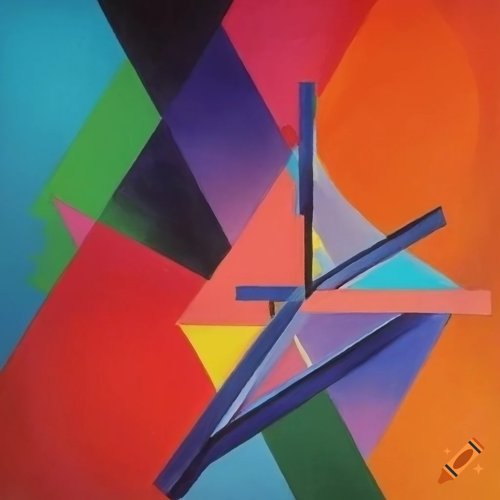Geometric Painting Lines