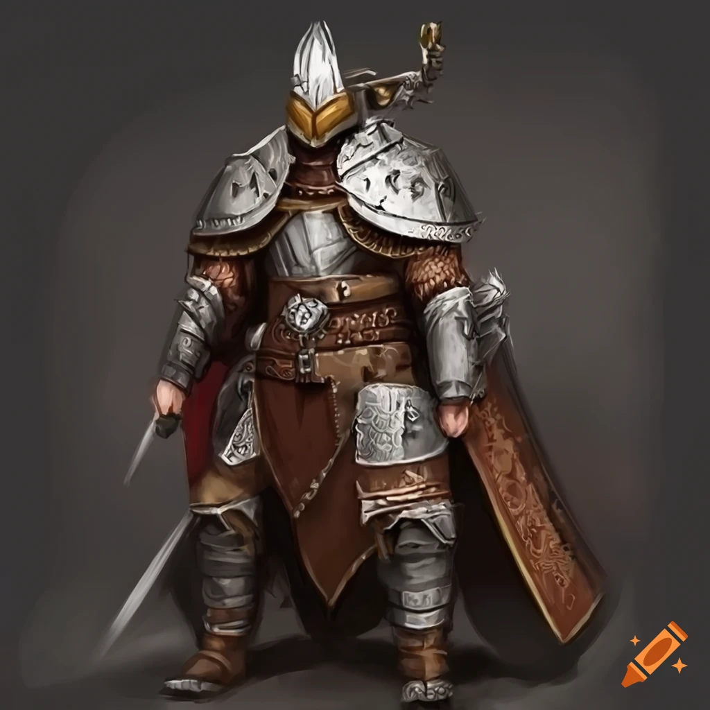 Medieval Fantasy Armor Drawing