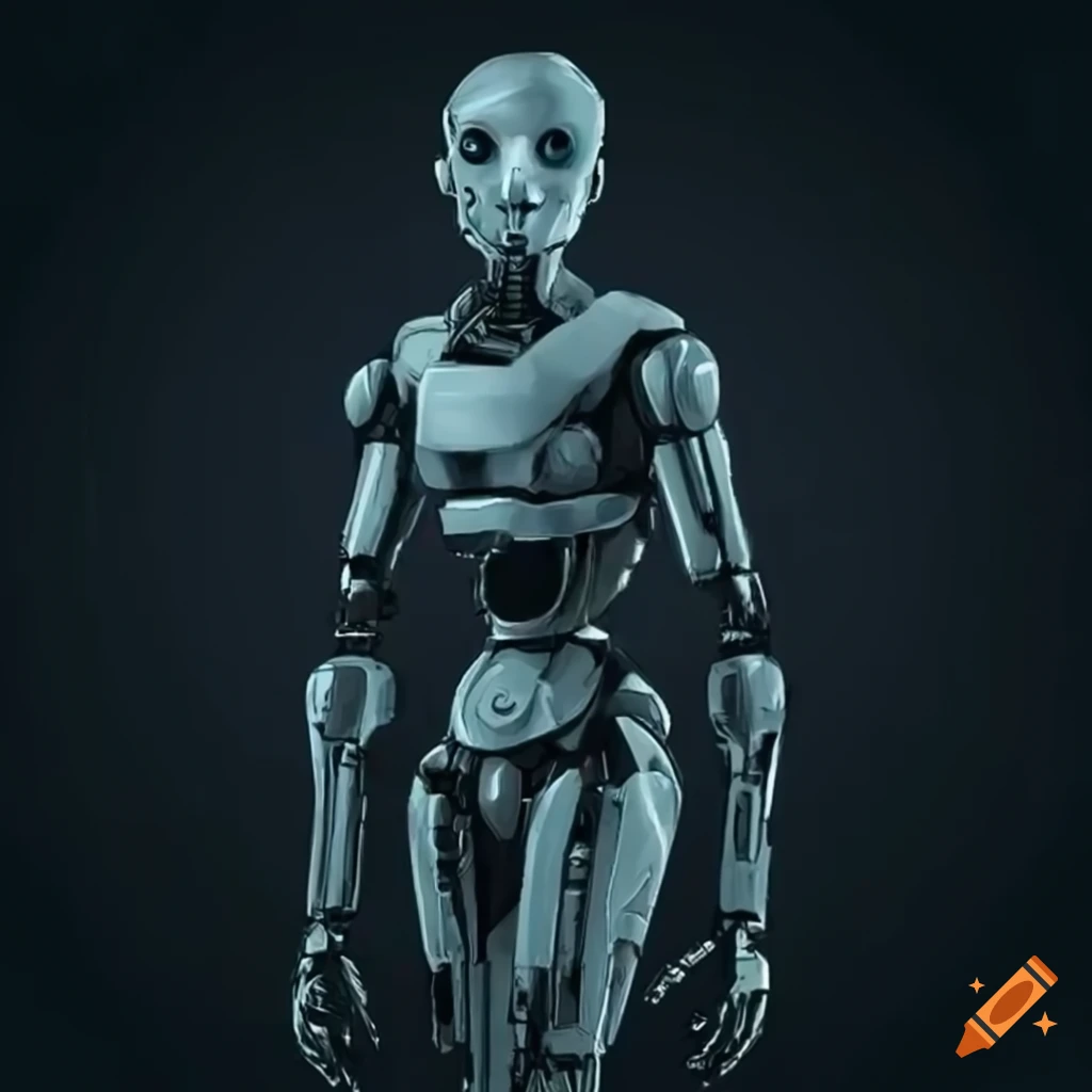 Futuristic Human Robots
