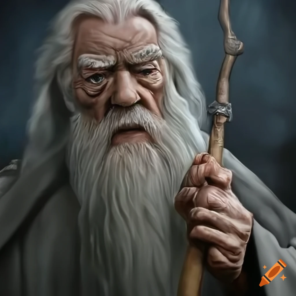 8k, Hyper Realism, Hyper Realistic, Gandalf as Superman on Craiyon