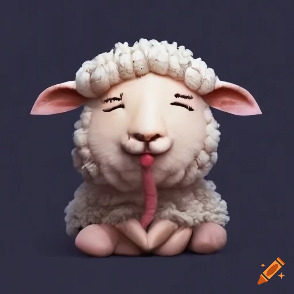 Sleepy sheep with zs