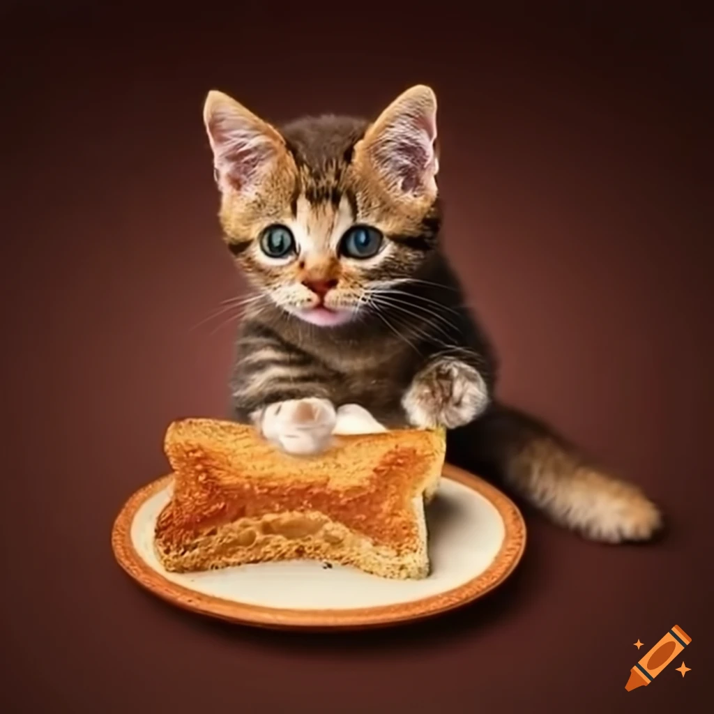 Cats Wearing Toast