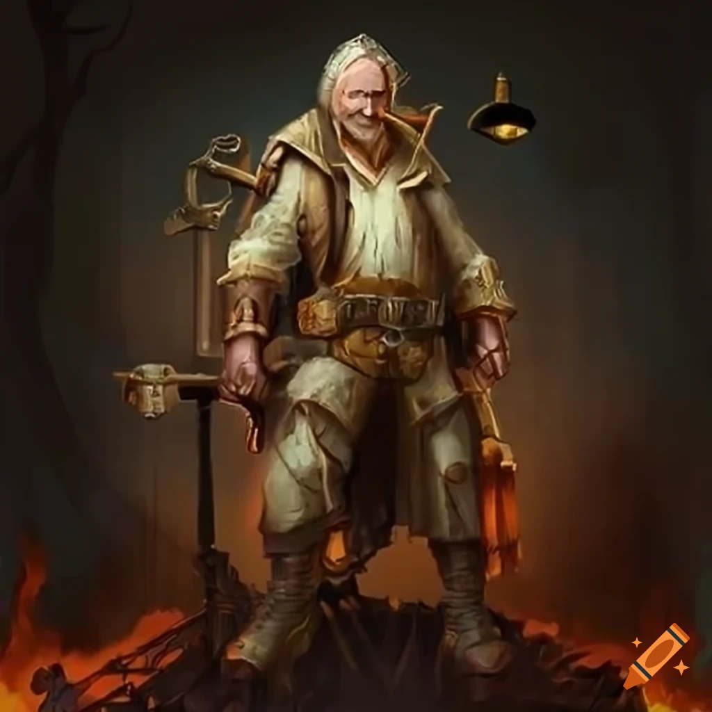 Fantasy engineer on Craiyon