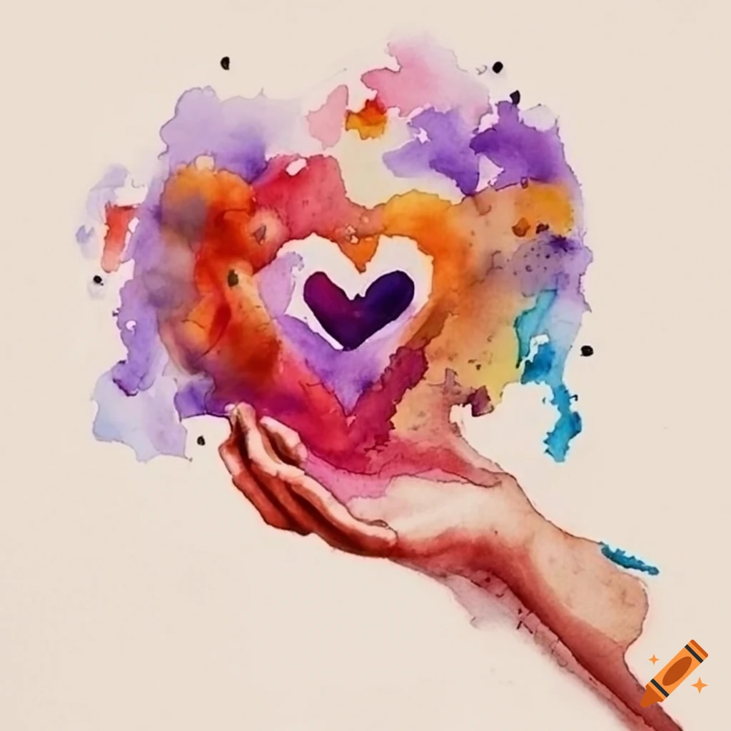 Watercolour of kindness