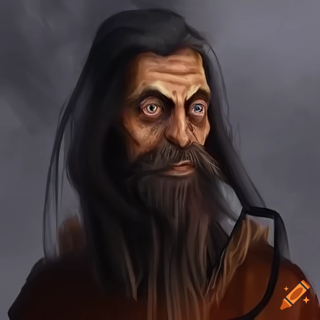 Realistic wizard on Craiyon