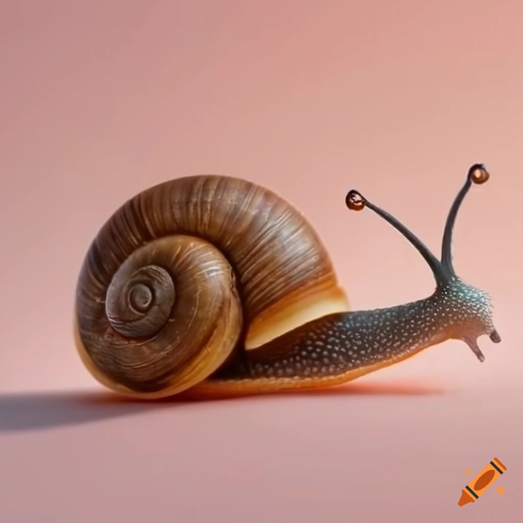 Cute little snail