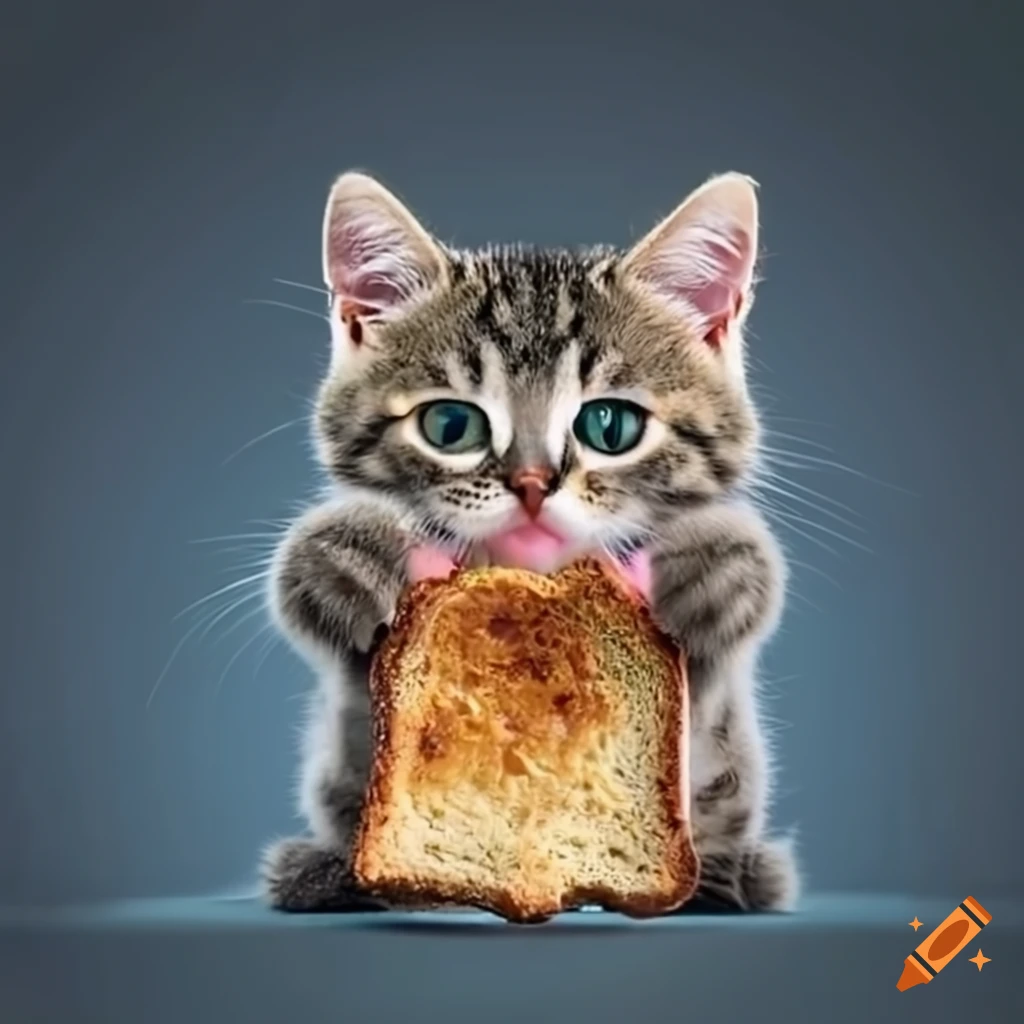 Cats Wearing Toast