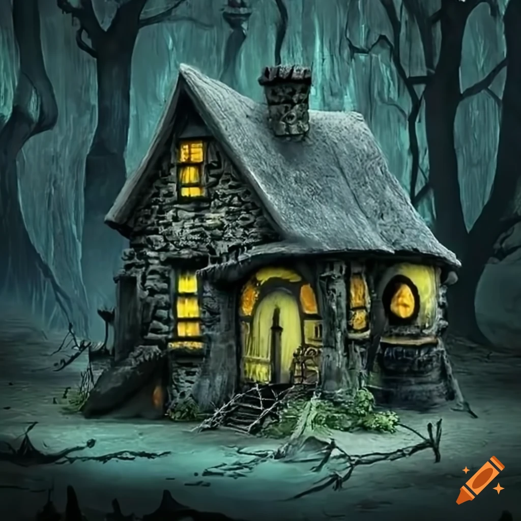 Haunted witches cottage