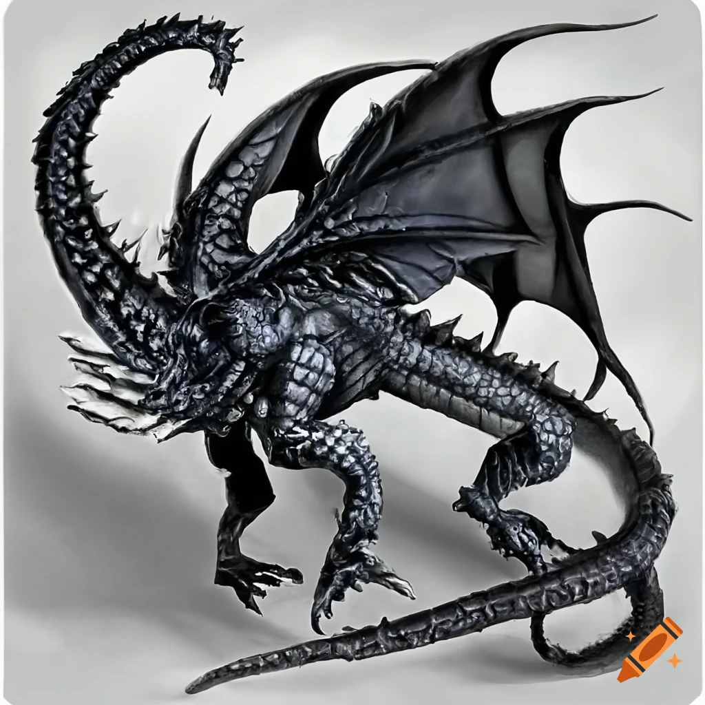 Underworld dragon on Craiyon