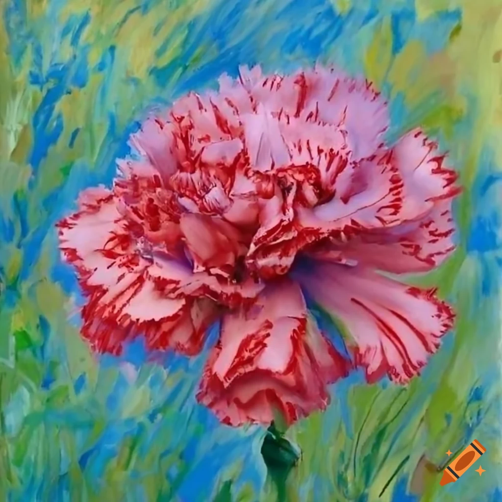 Picture carnations, carnation flower, expressive, expressive close-up ...