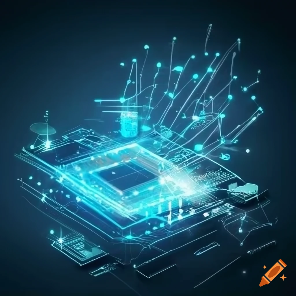 Generate an image that visually represents the concept of deploying and ...