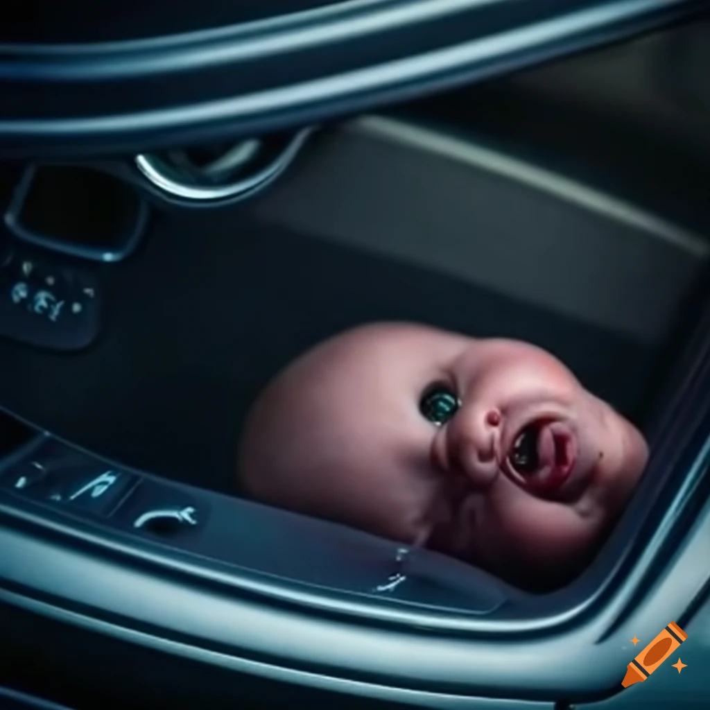 The baby of a car and human