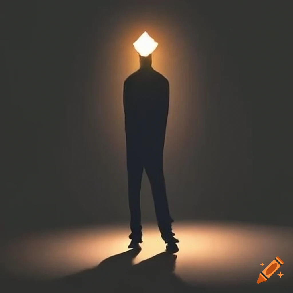 Something standing over someone it looks like it's maybe 40 feet tall ...