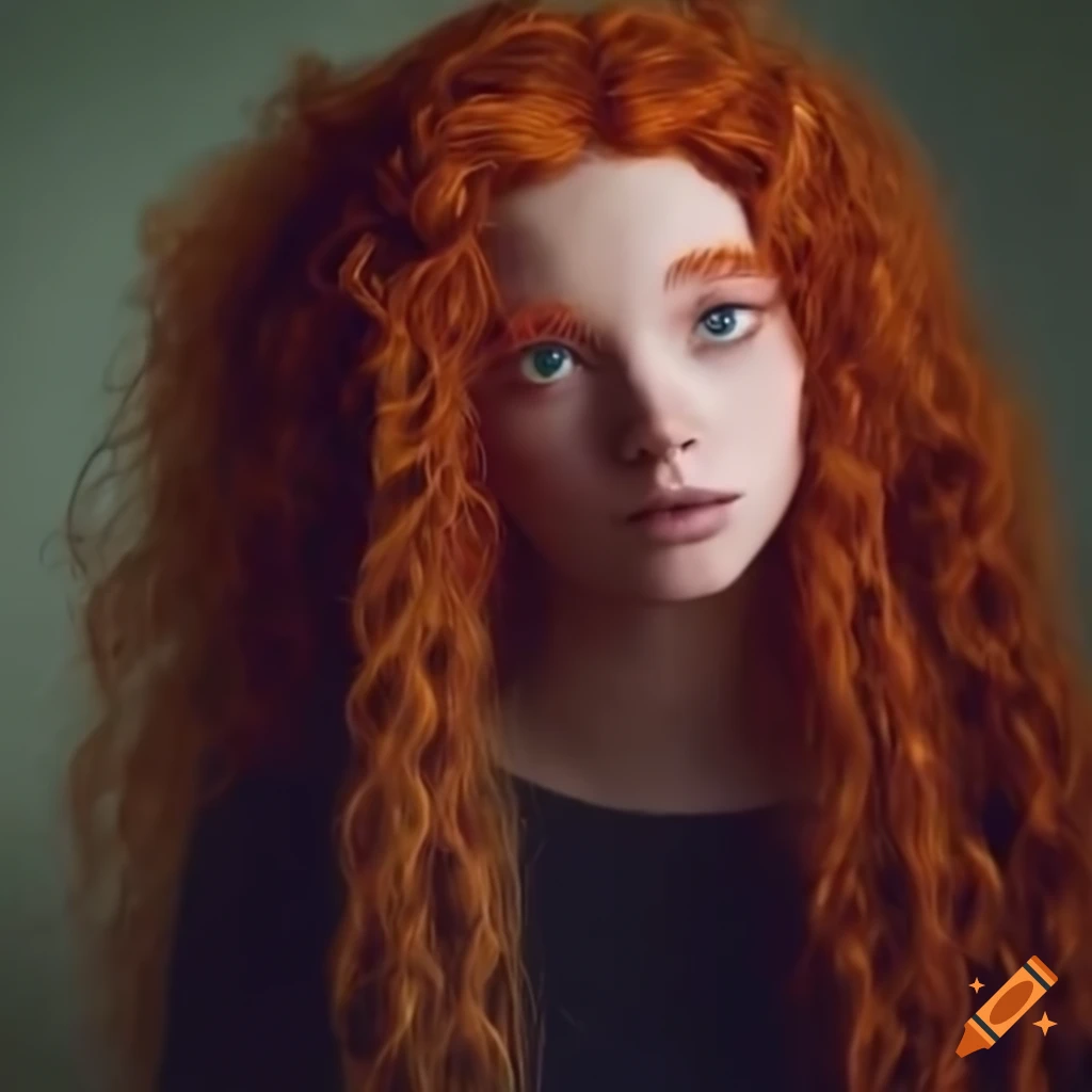 Merida meets robyn and mebh from wolfwalkers on Craiyon