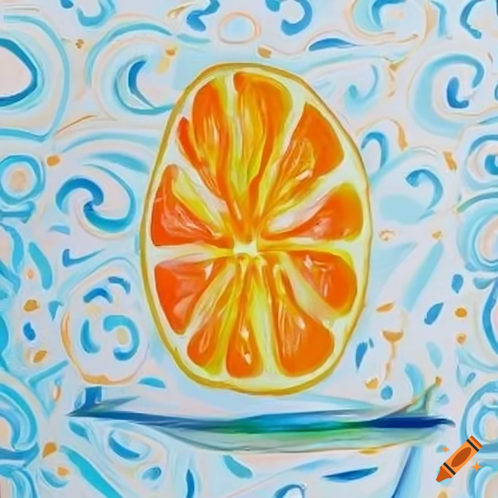 Mediterranean lemon totem sculpture in Sky Blue: #87CEEB Light Sunny ...