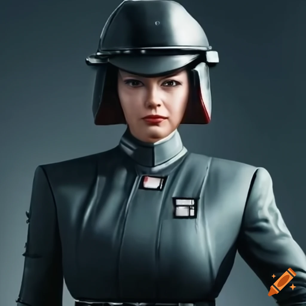 Star wars female imperial officer on Craiyon