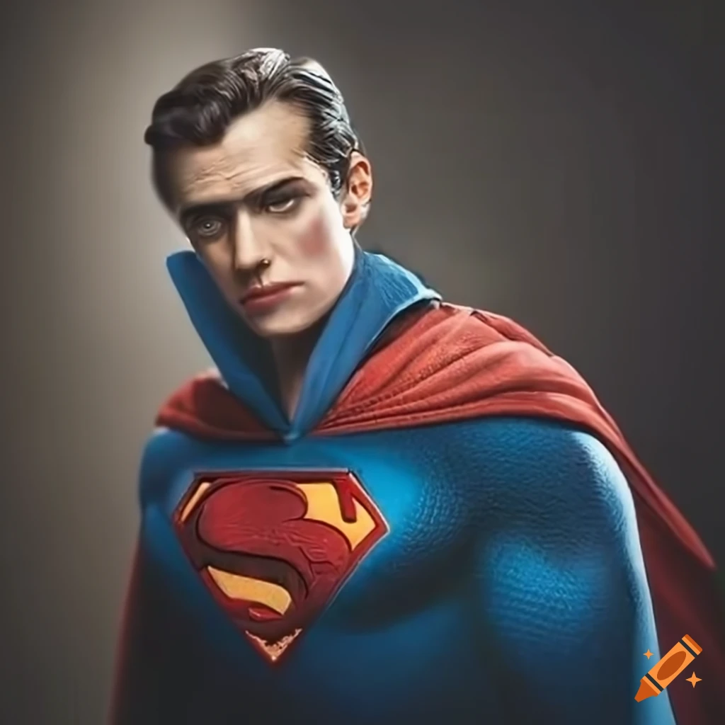 8k, Hyper Realism, Hyper Realistic, Alfred E. Newman as Superman on Craiyon