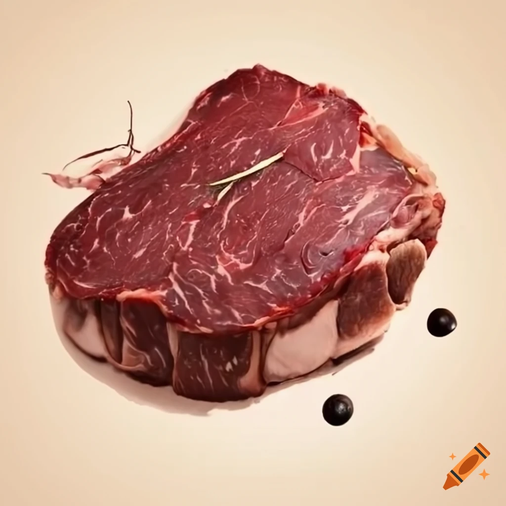 Gray meat on Craiyon