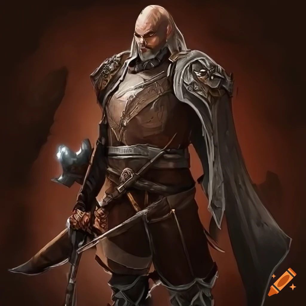 Fantasy mercenary on Craiyon