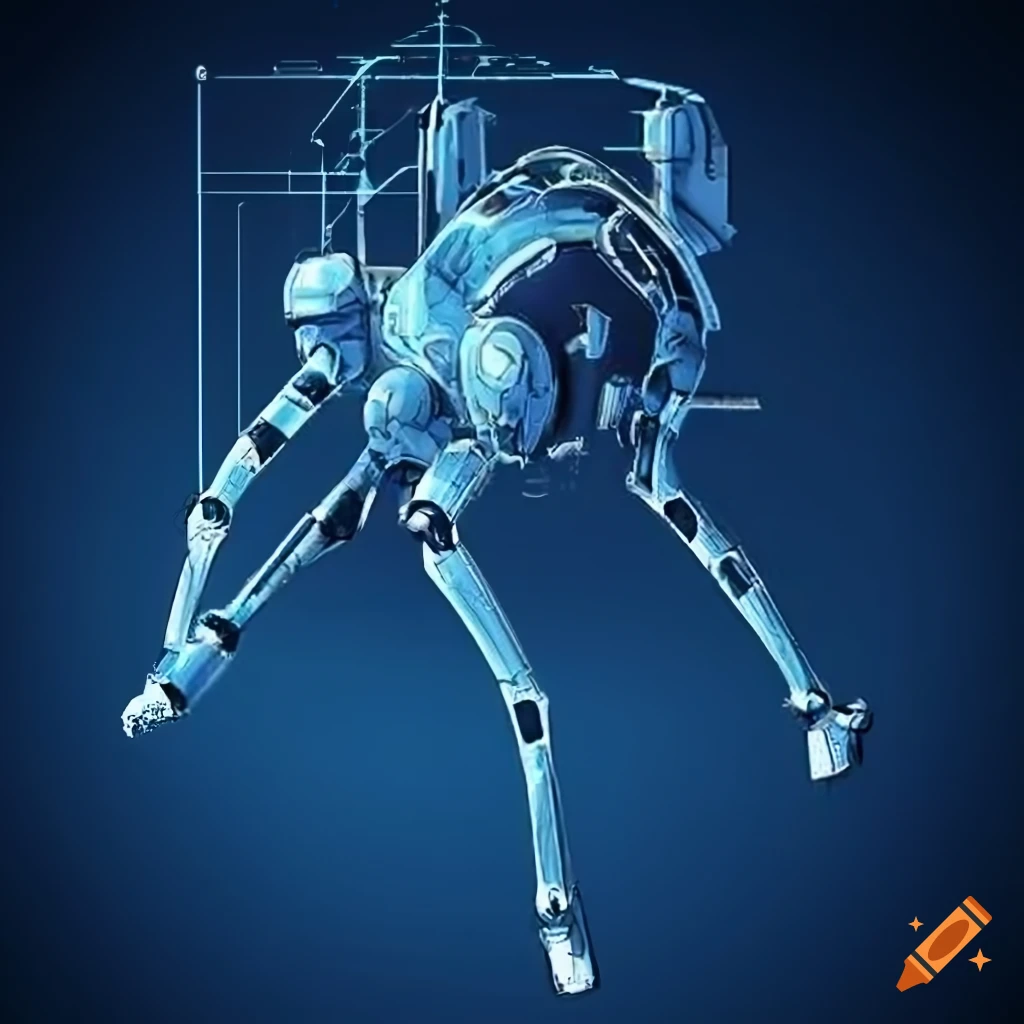 Robot fly blueprint