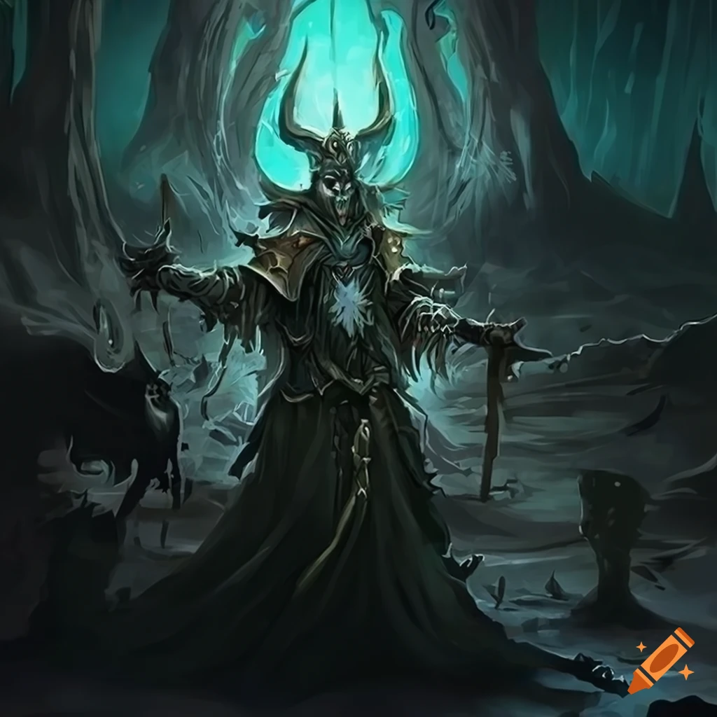 Fantasy lich on Craiyon