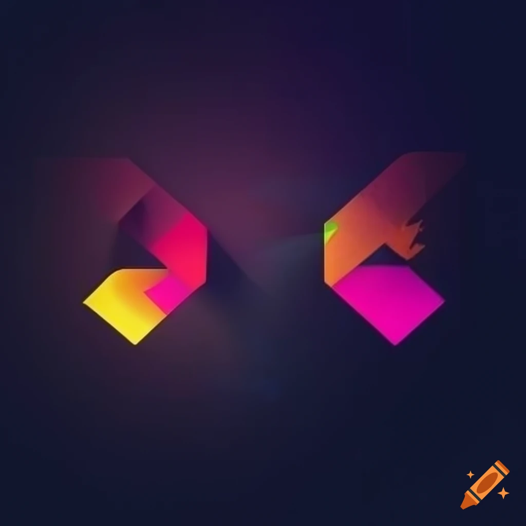 A bold and dynamic logo for vibrant viewpoint on Craiyon