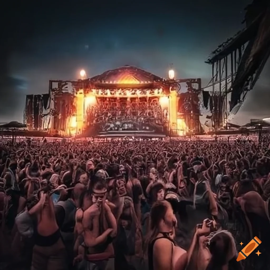 Une image en 300x300 qui montre un festival de musique