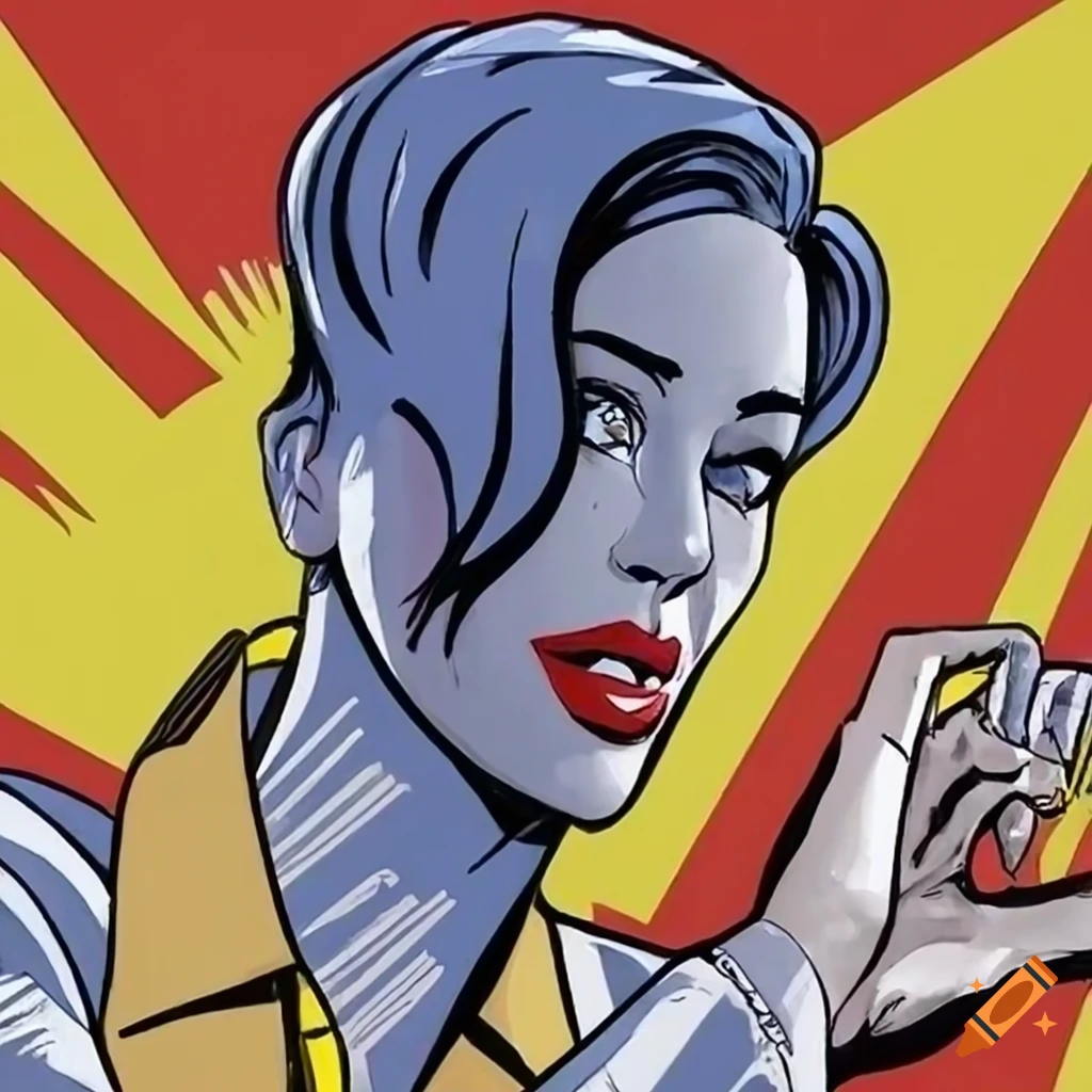 Comic inspired artwork by roy lichtenstein