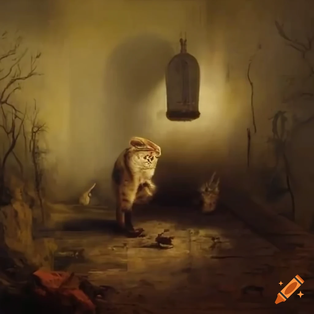 Combine the artistic styles of Andrew Wyeth, franz sedlacek, and Norman ...