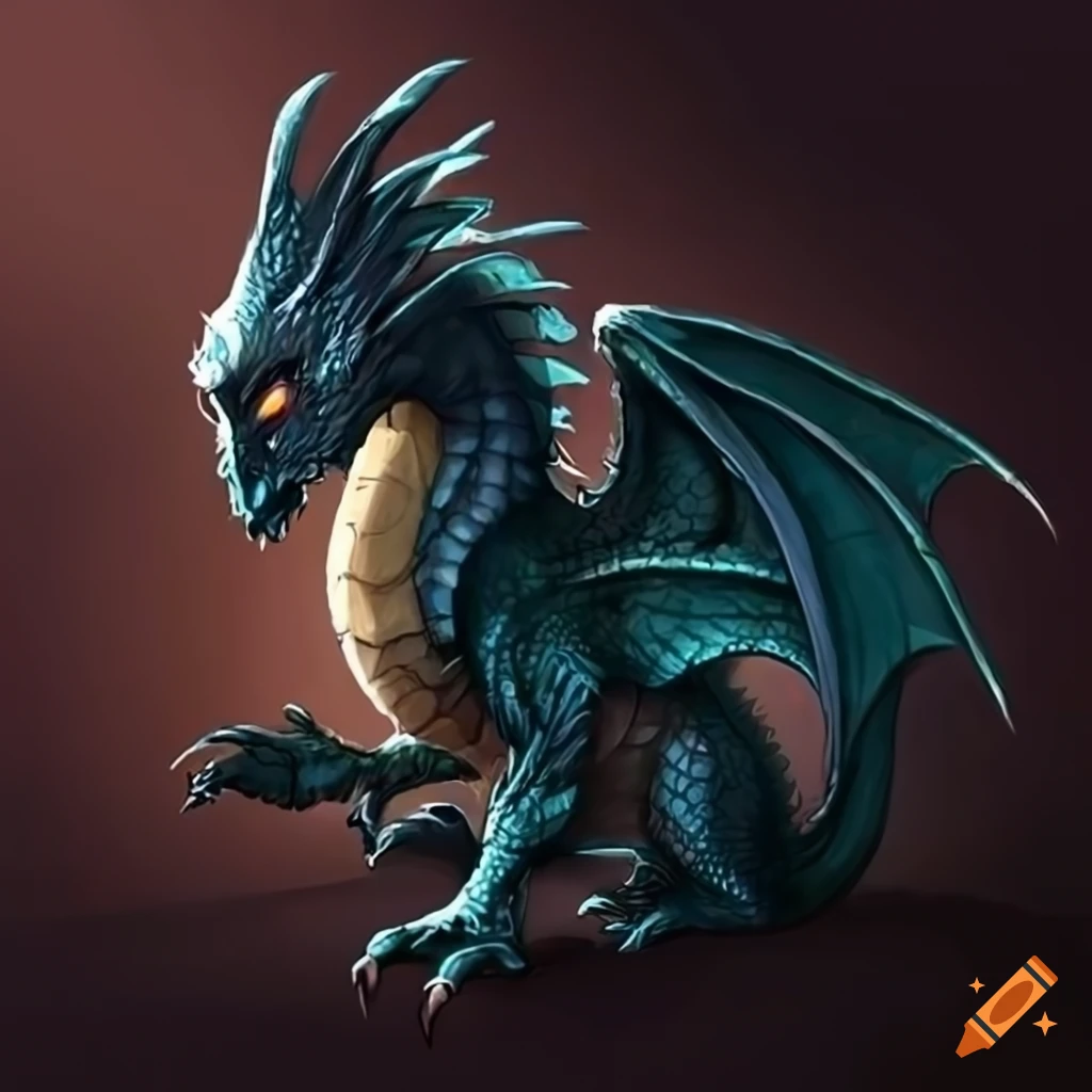 Dragon concept designs on Craiyon