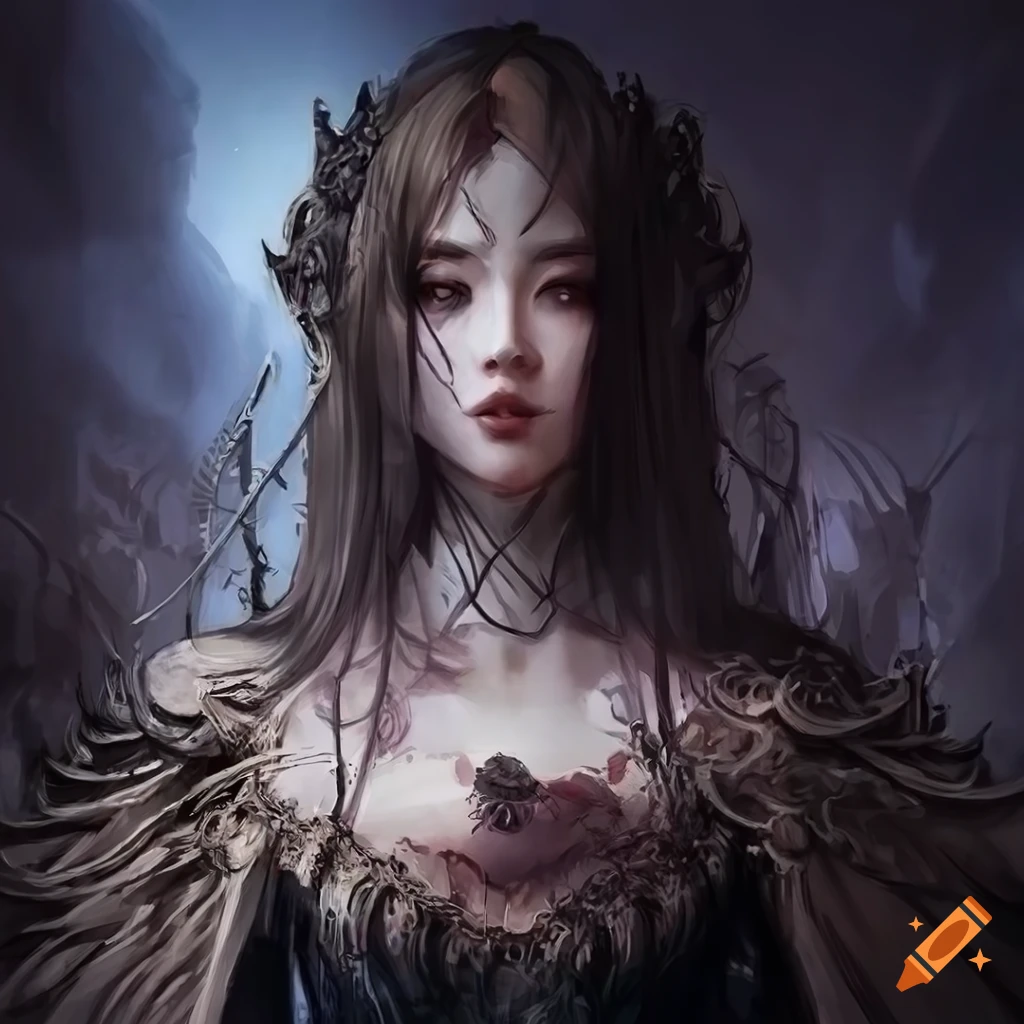 Huge fantasy cathedral artwork inspired by the works of WLOP, YDIYA, Shiwen Liu, Erak Note ...