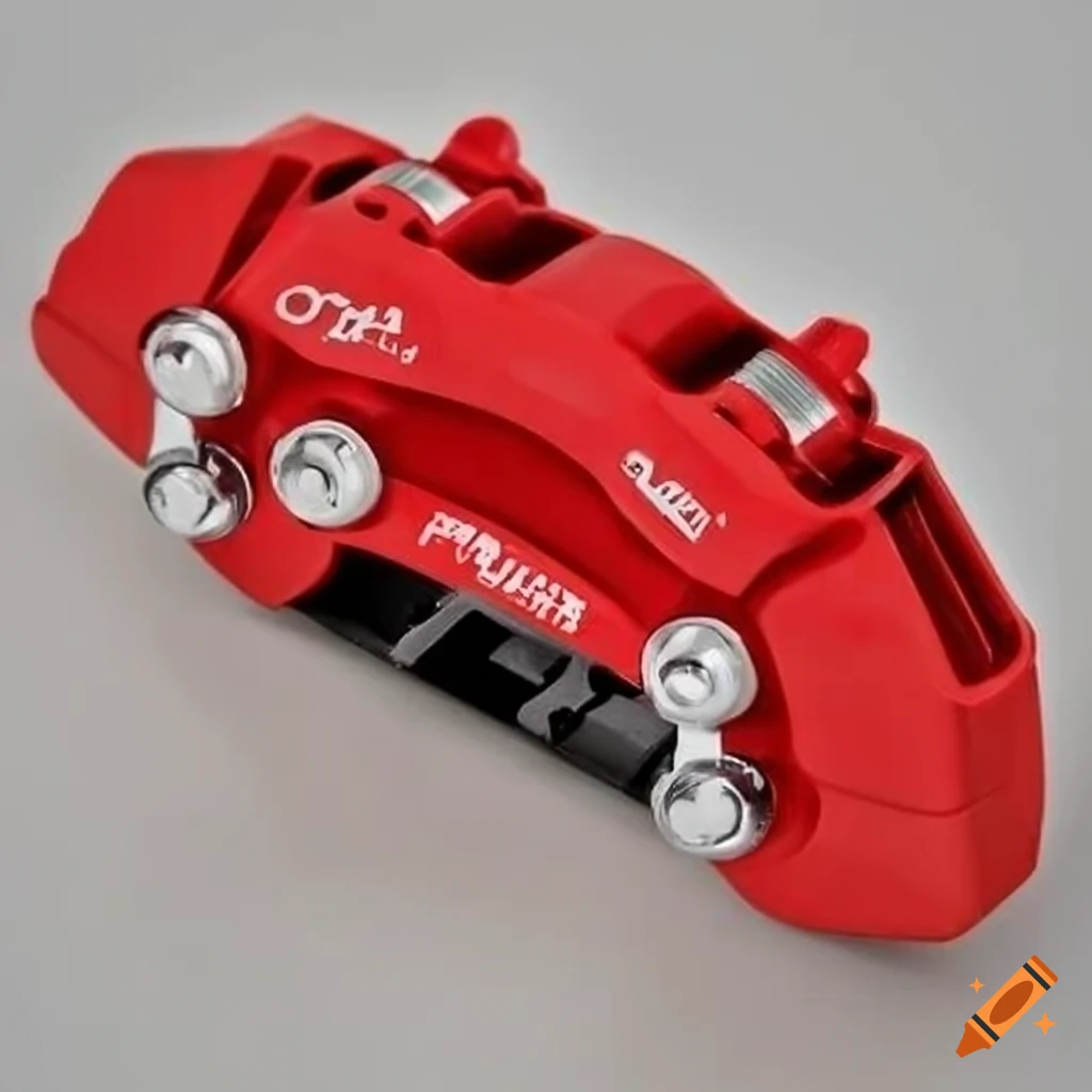 Vehicle red caliper
