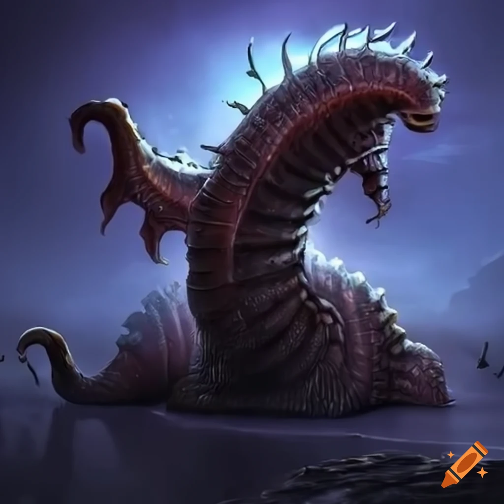 Giant Worm Monster