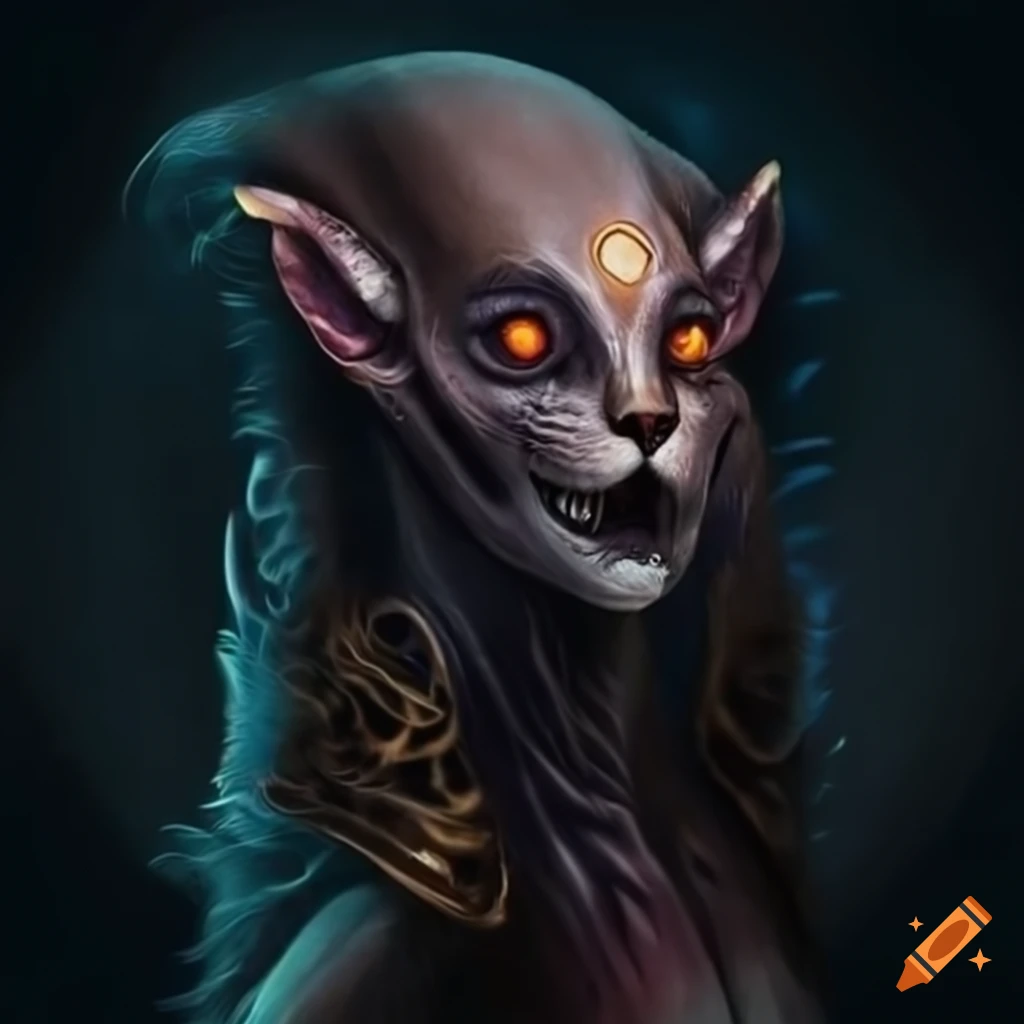 Alien Feline Race Female Alien Feline Race In Starship Uniform They