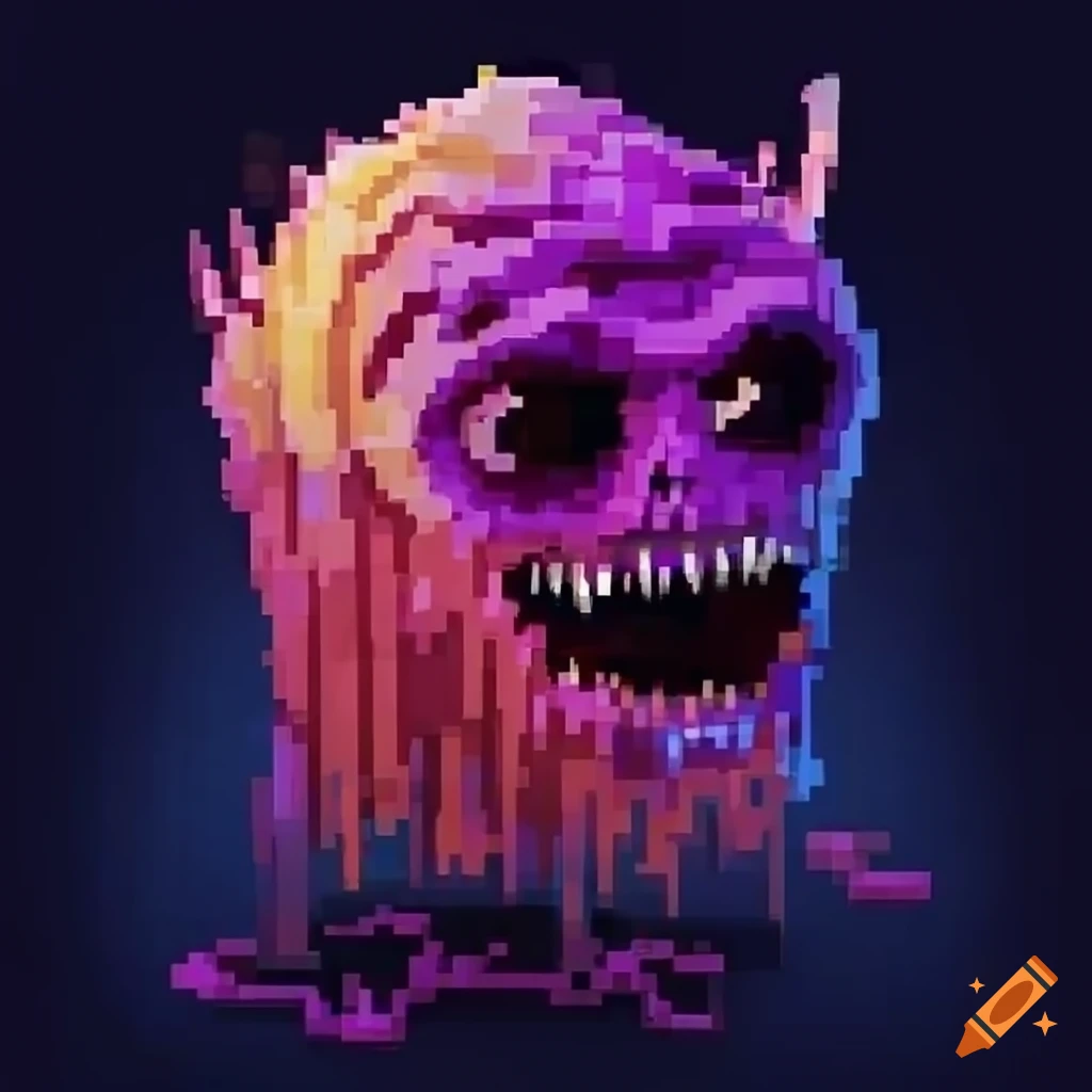 Pixel monster