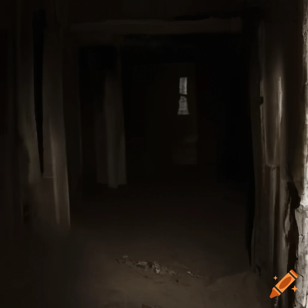 Dark basement on Craiyon