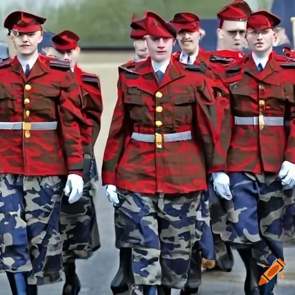 USAFA class of 2026 cadet wearing operational camouflage pattern ...