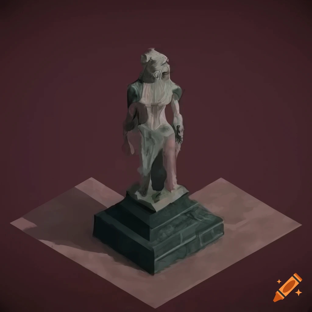 An_intricate_modular_top_down_isometric_concept_art_with_PBR_materials ...