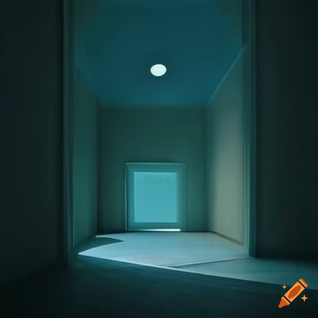 Liminal spaces bedroom