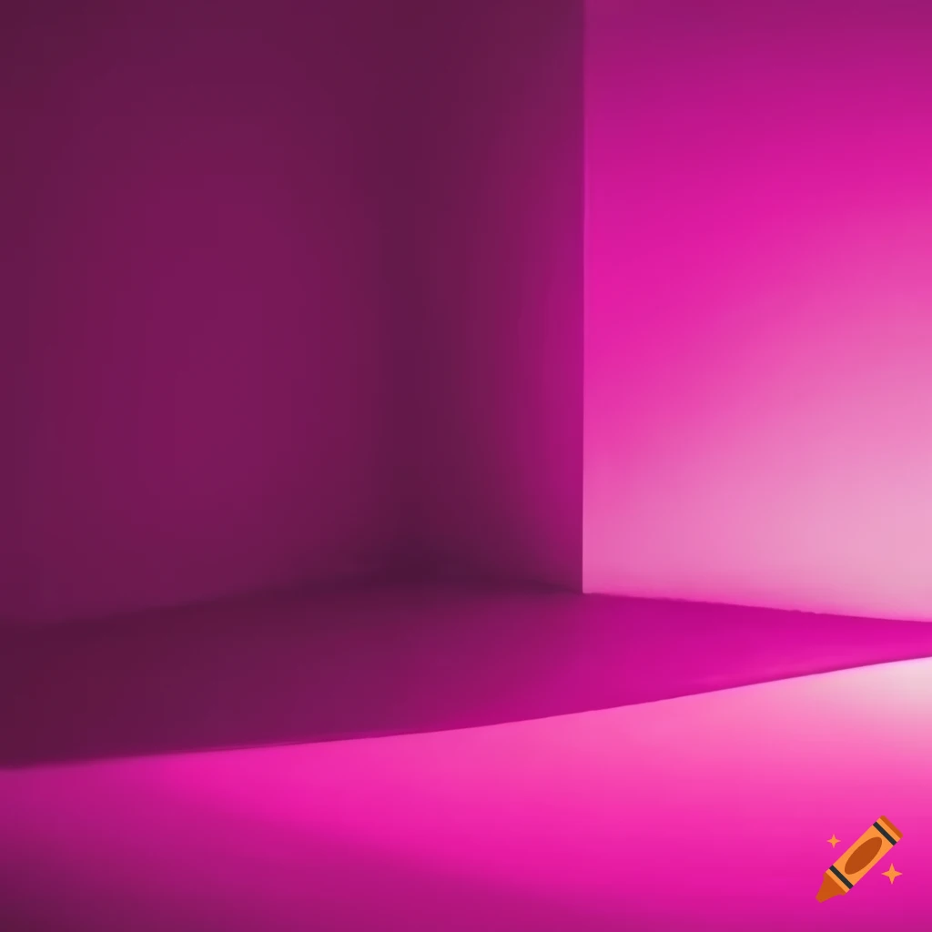 Pink liminal space photograph on Craiyon