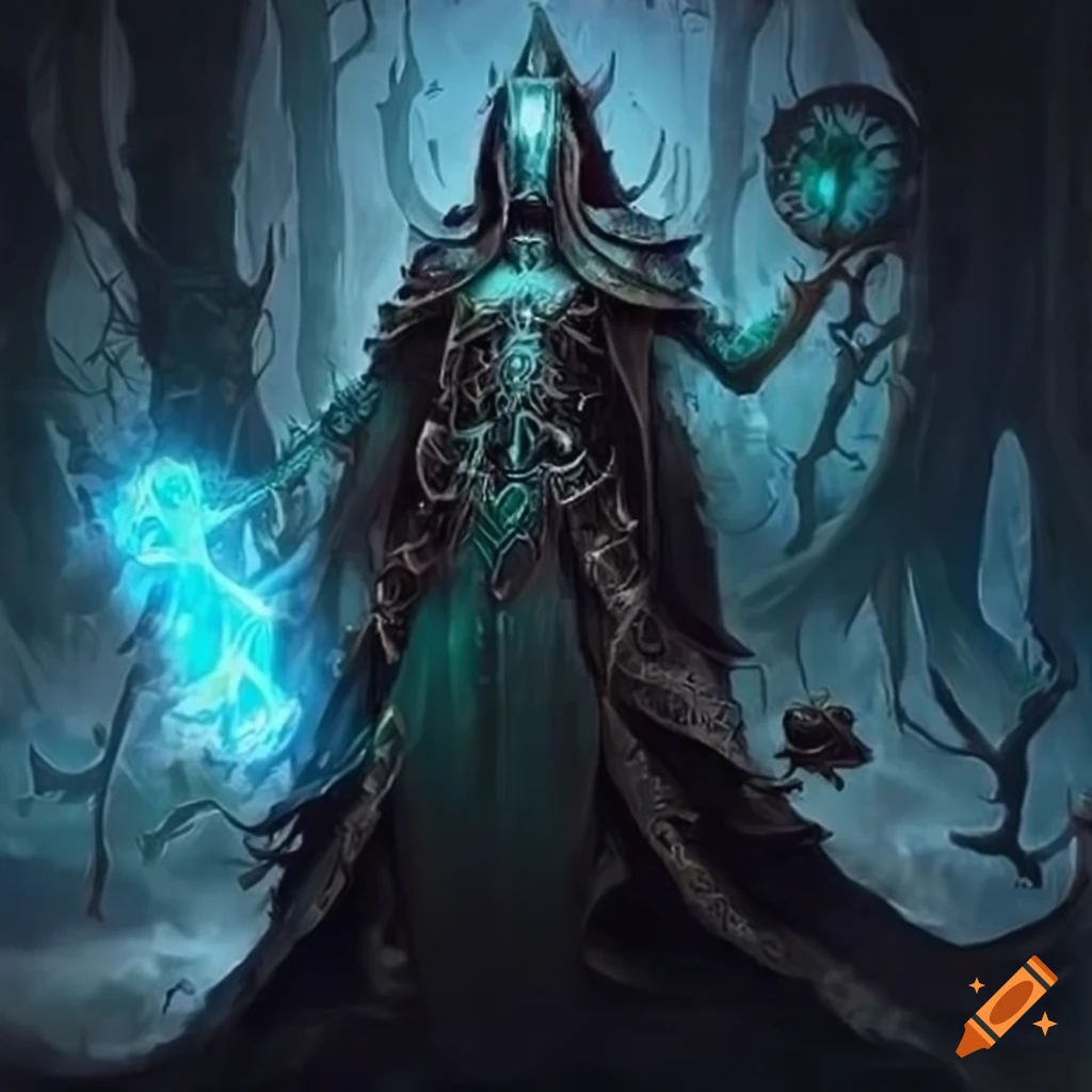 Fantasy lich on Craiyon