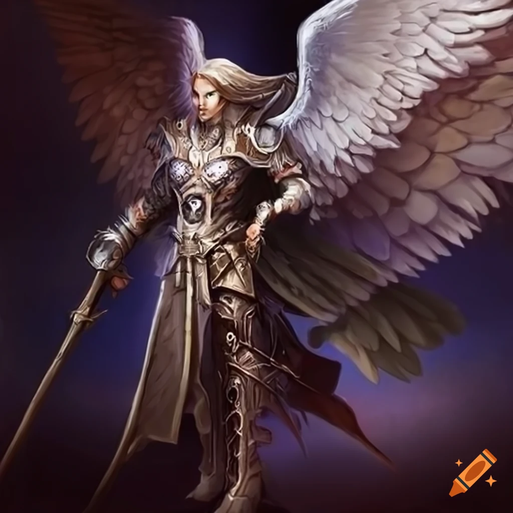 Fantasy archangel tyrial