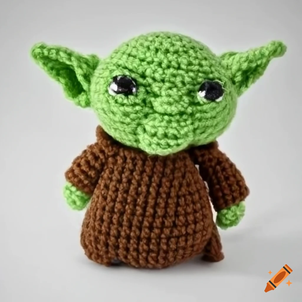 Amigurumi fat yoda on Craiyon