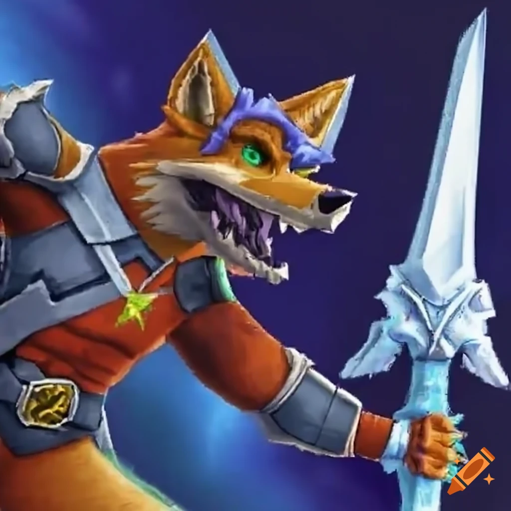 Starfox uses the master sword