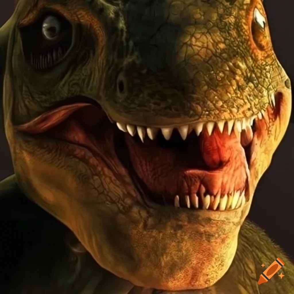 The dinosaur man is streaming